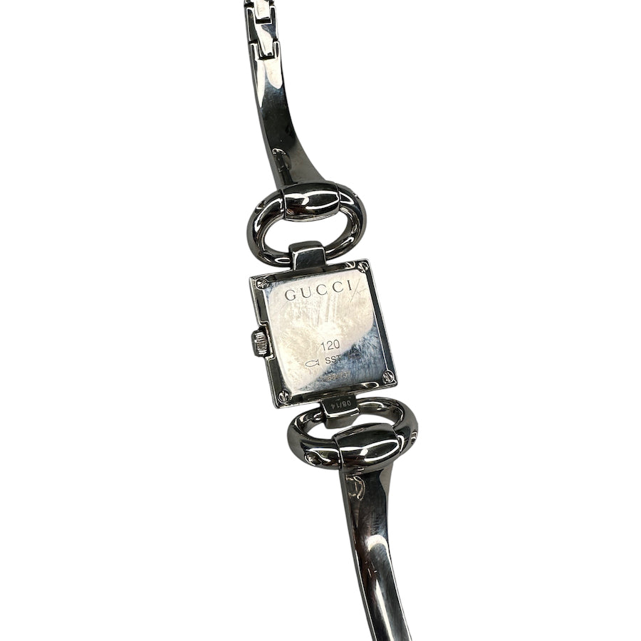 GUCCI 120 BLACK GG QUARTZ WATCH – Top Floor Gallery